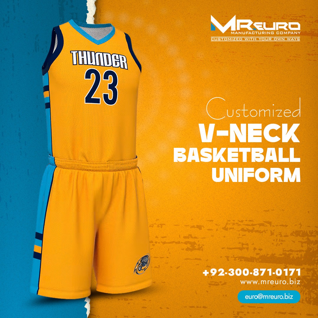 V-Neck Basketball Uniform